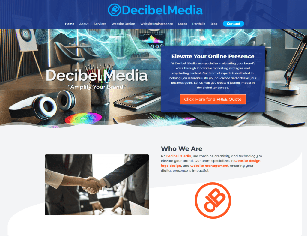 Decibel Media Web Design | Expert Website Design Services